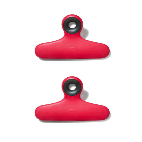 OXO 2-Pack Bag Clips - Red - Winestuff
