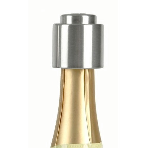 Stainless Steel Push Button Champagne Stopper - Winestuff